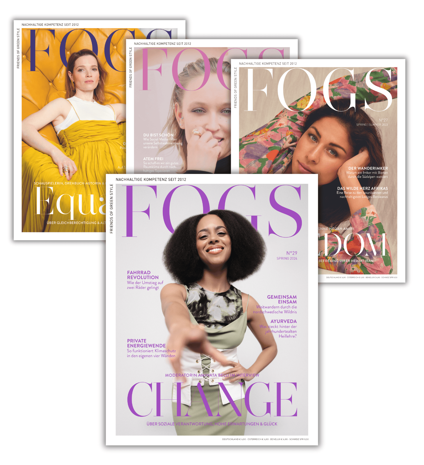 Jahresabonnement print - FOGS GREEN STYLE MAGAZIN