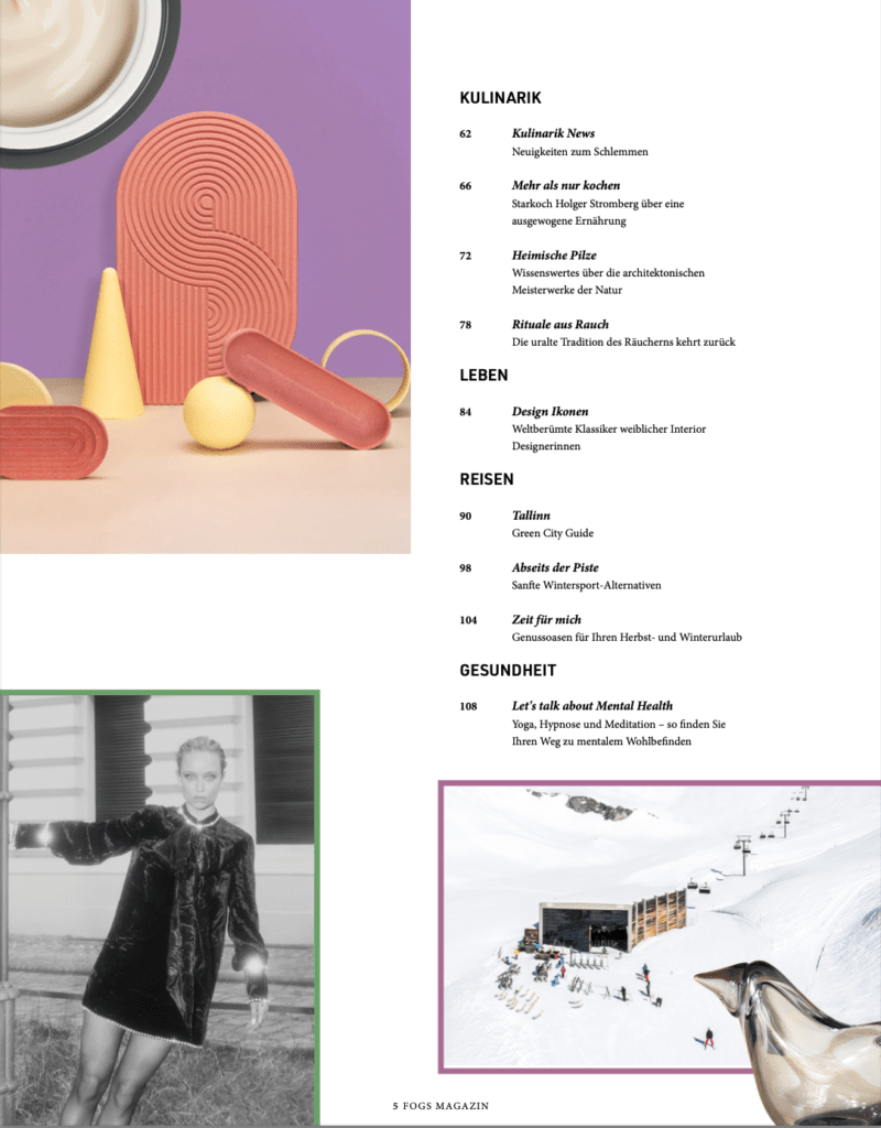 FOGS No. 26 - Herbst/Winter 2022 | digital - FOGS GREEN STYLE MAGAZIN